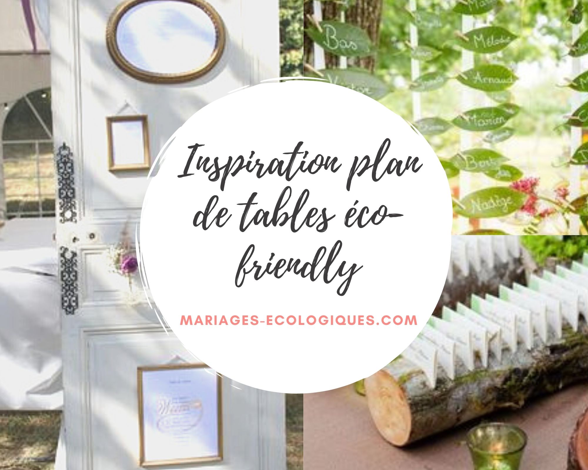 24 idées de plans de table mariage éco-responsable - Mariages écologiques